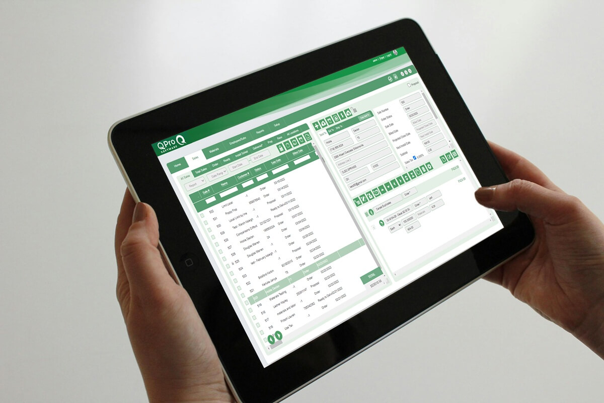 Manage Flooring Stock, Freight & More | QPro Software